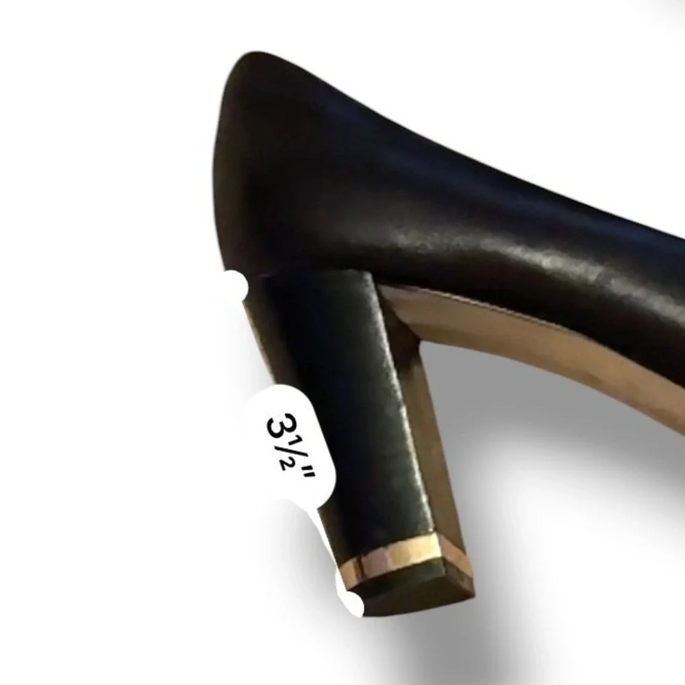 Isola | Shoes | Isola Eleni Iii Pumps Womens 95 Black Leather Block ...